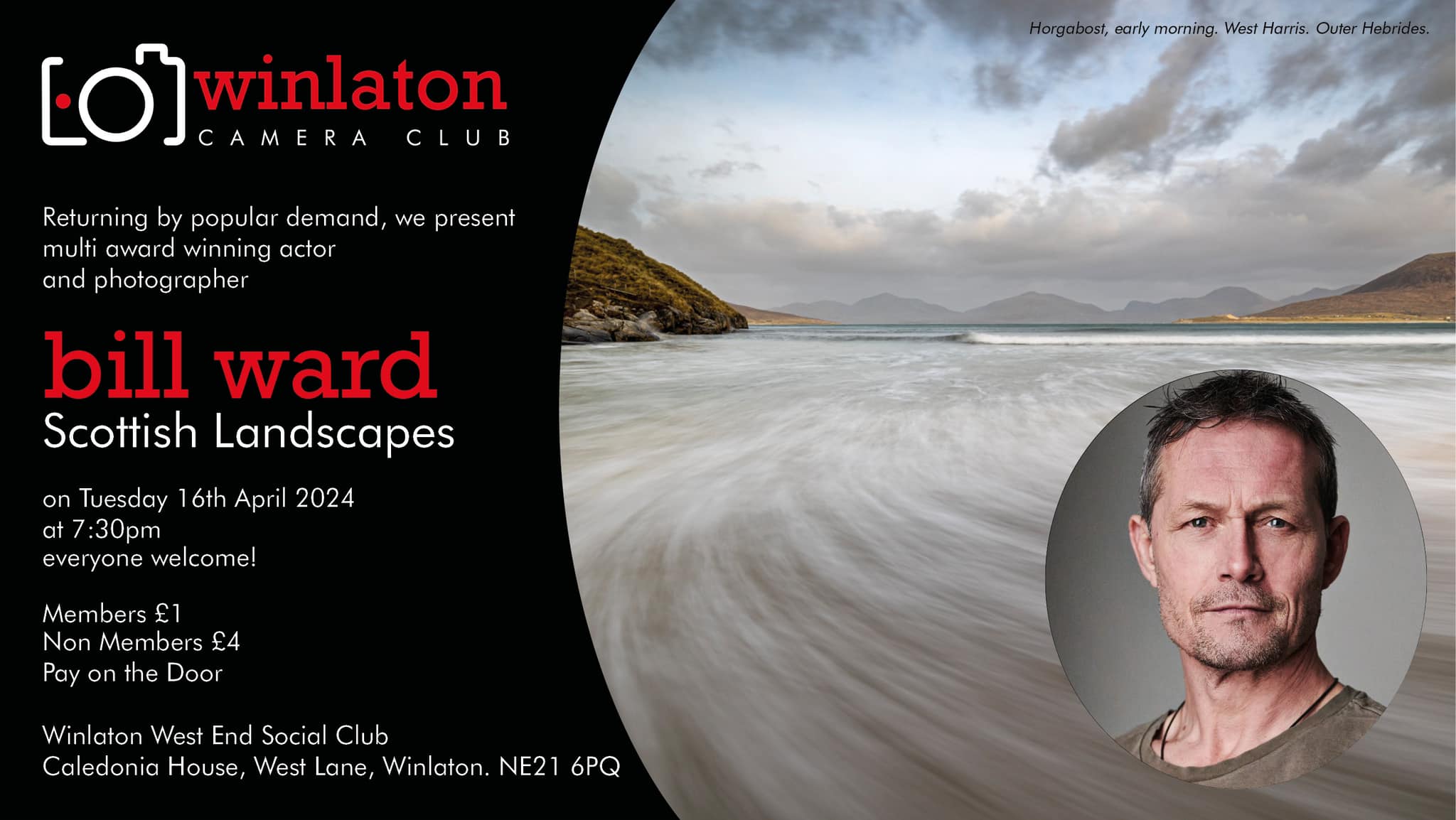 Our BIG Night - Bill Ward - Scottish Landscapes! - Winlaton Camera Club